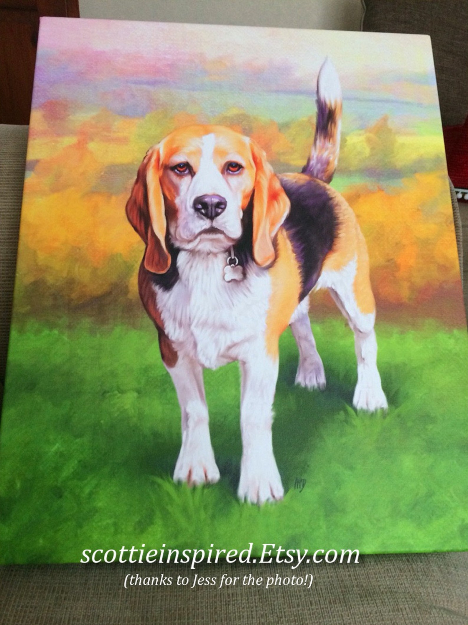 Australian Cattle Dog Portrait Custom Australian Cattle Dog - Etsy