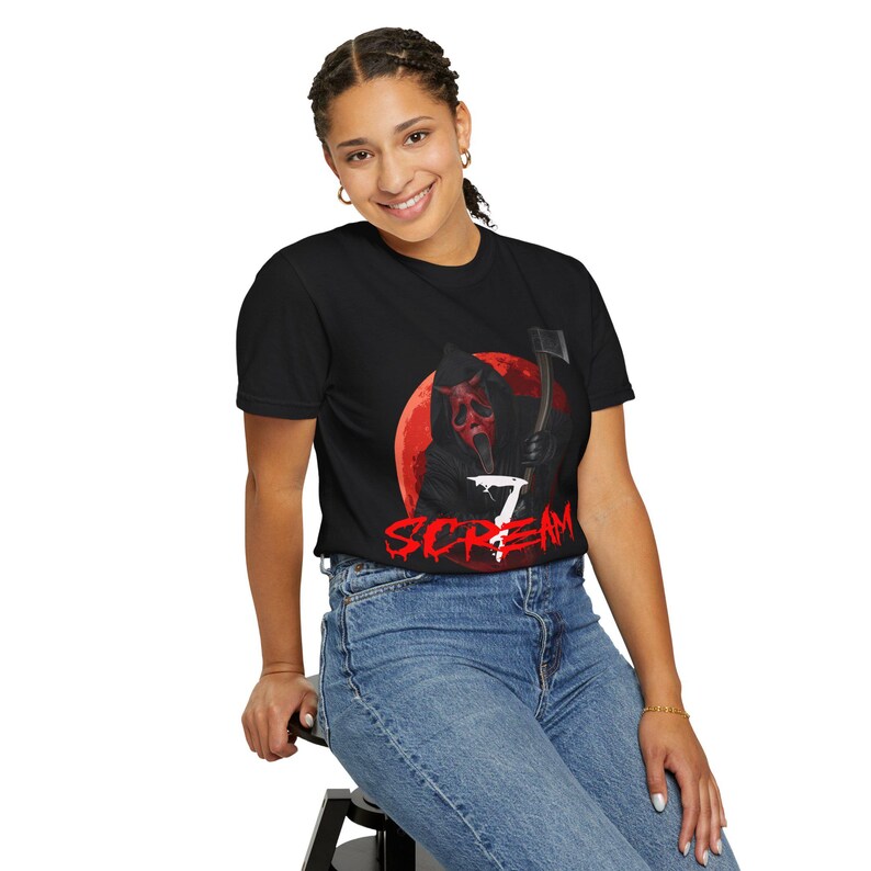 Scream 7 : 30th Anniversary Scream Movie, Fan Art T-shirt Design ...