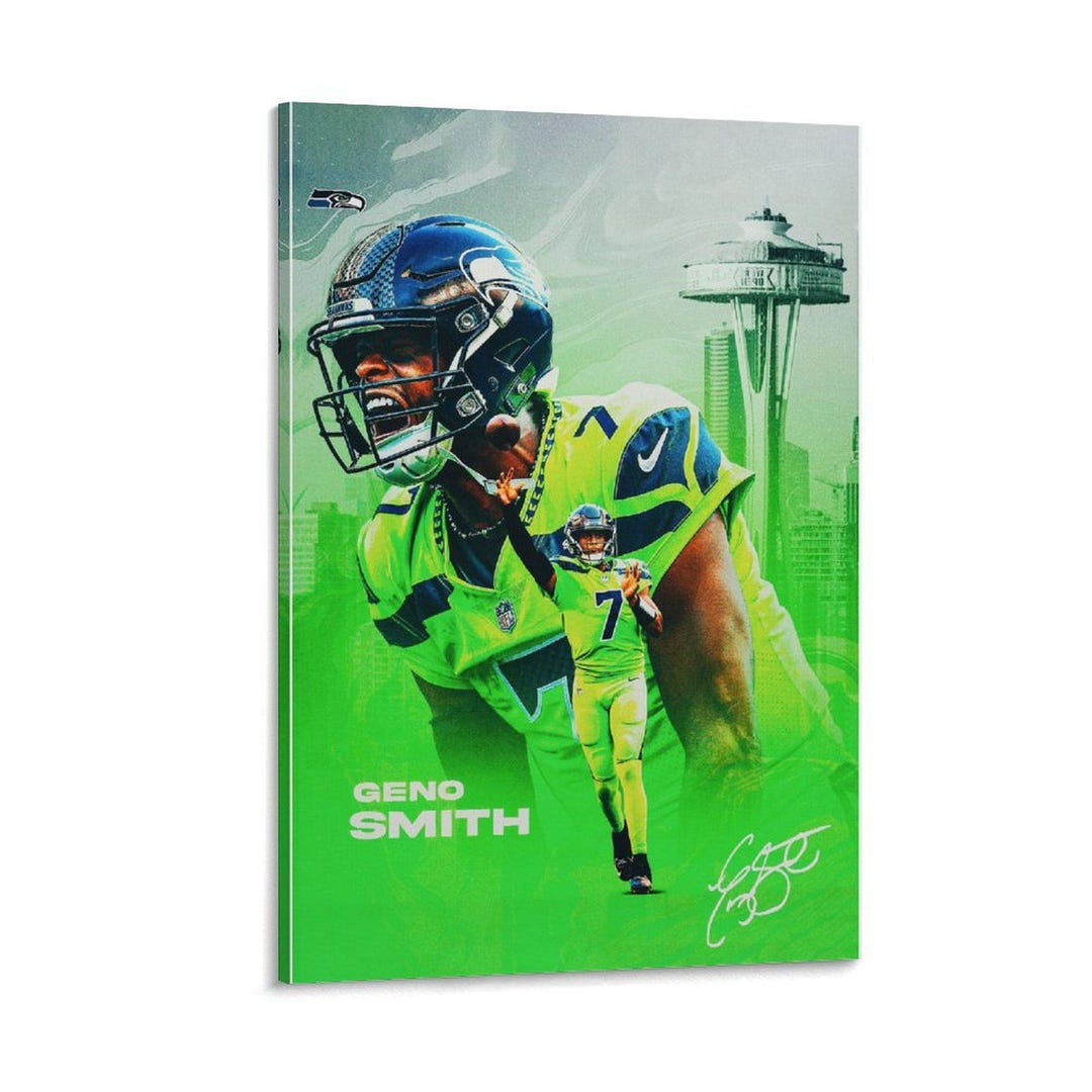 Geno Smith Signed Poster Art Cool Wall Art Picture Painting Poster ...