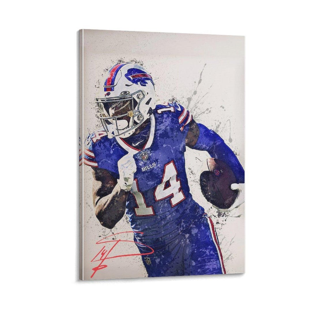 Stefon Diggs American Football Player Poster Classic Wall Art Picture ...