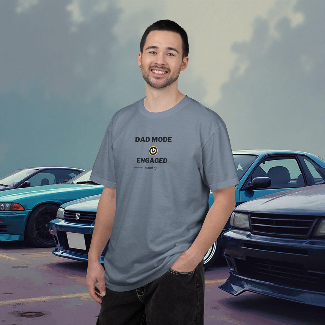 Dad Mode Engaged T-shirt | New Dad Father's Day Tee - Etsy