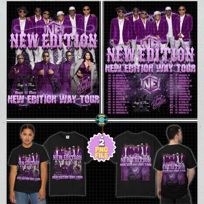 New Edition Svg - Etsy