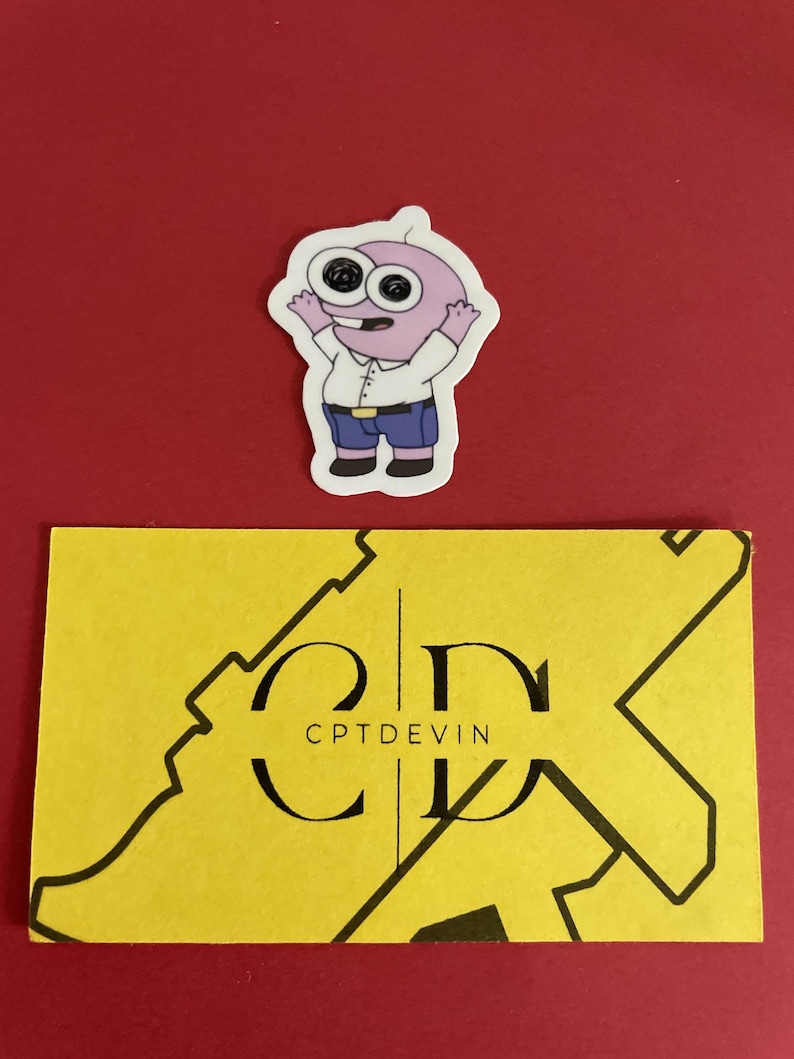 Smiling Friends Stickers! Pim Pimling, Charlie Dompler, Allan Red, Mr ...