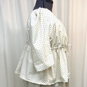 1810s Regency Drawstring Jacket/short Gown - Etsy