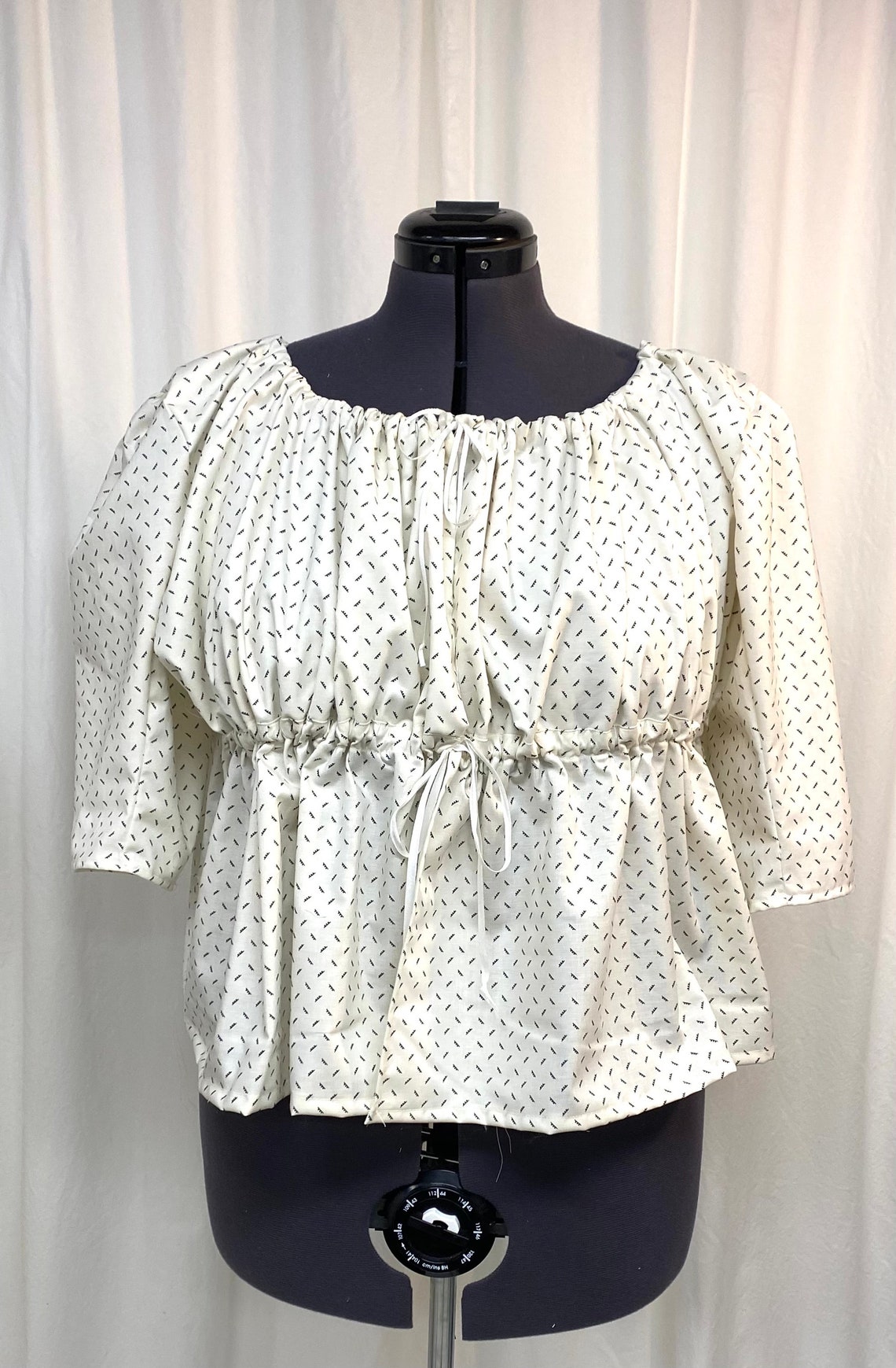 1810s Regency Drawstring Jacket/short Gown - Etsy