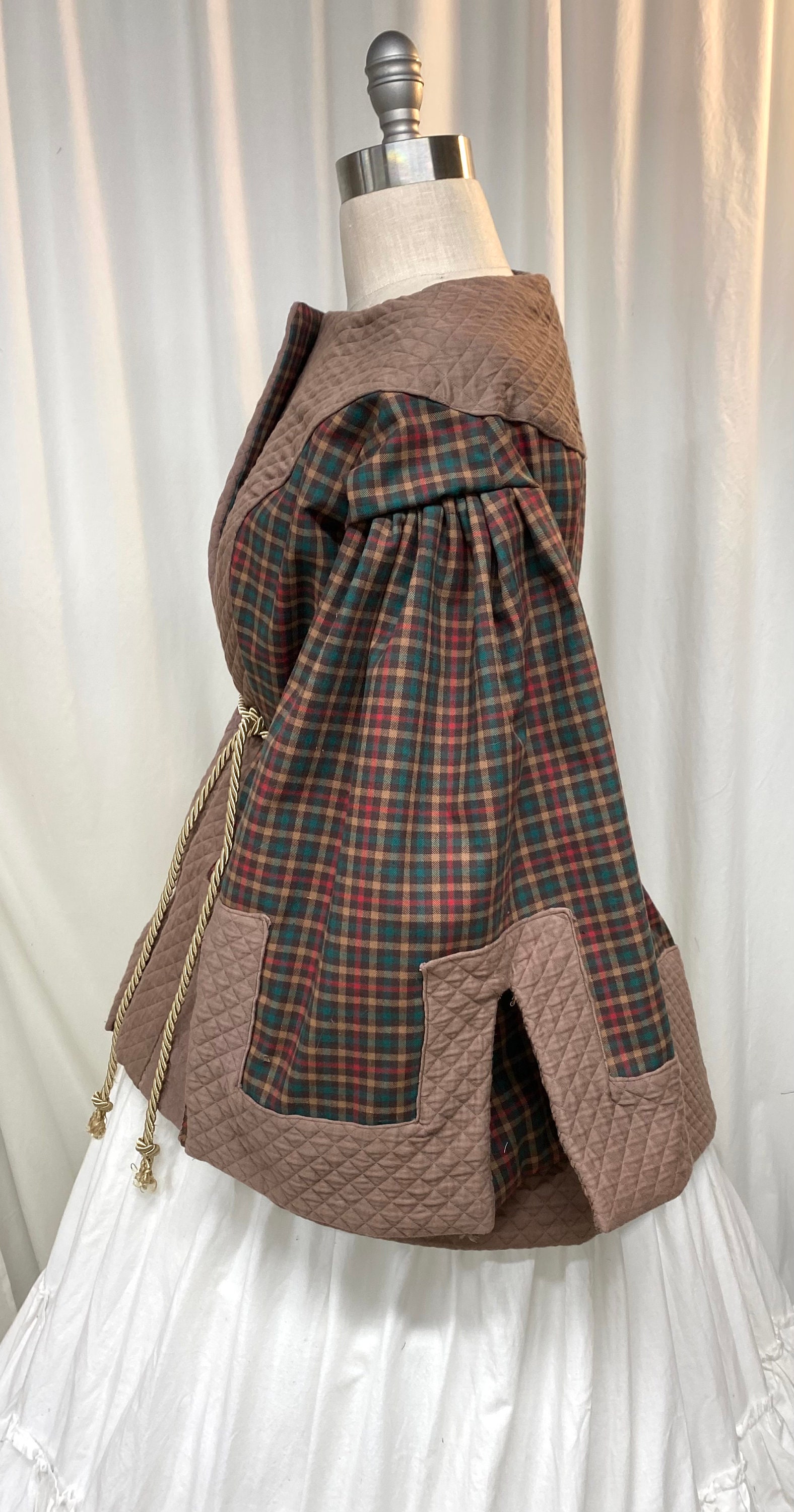 The 1860s Quilted Self-drafted PDF Sewing Pattern Bundle - Etsy