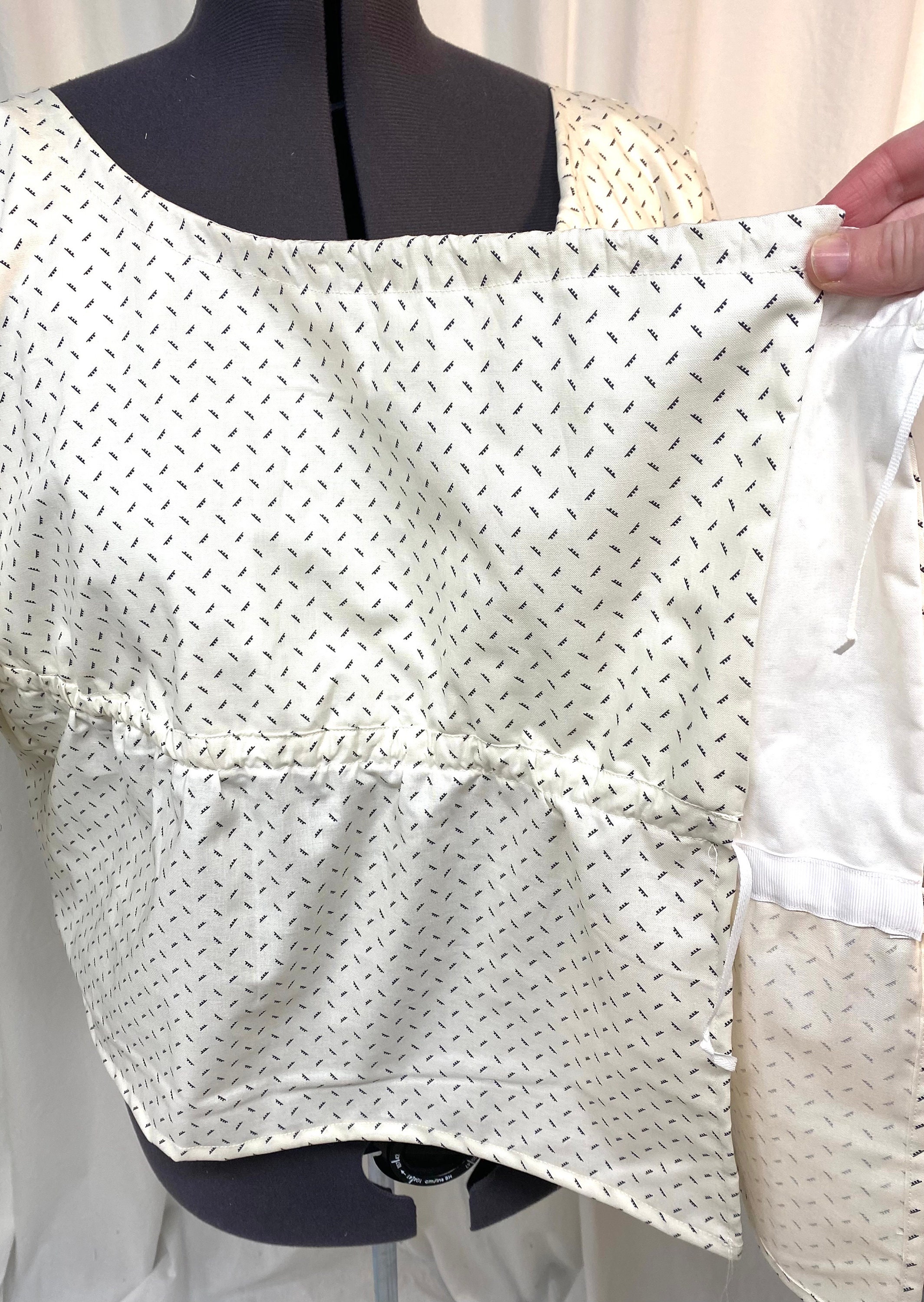 1810s Regency Drawstring Jacket/short Gown - Etsy