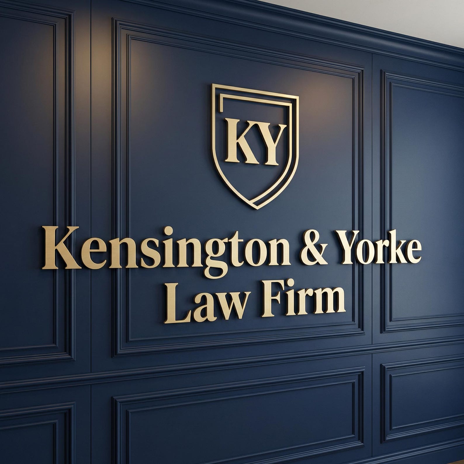Custom 3D Acrylic Law Firm Wall Logo Sign, Luxury Office Branding, Gold ...