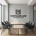 Custom Law Firm Office Sign – 3D Acrylic Attorney Business Sign With ...