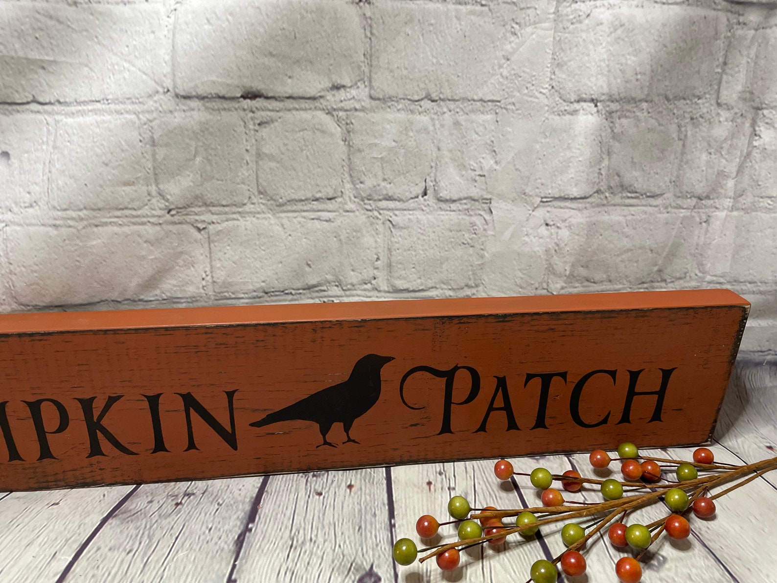 Pumpkin Patch Wood Sign, Halloween, Fall Decor, Home Decor, Primitive ...