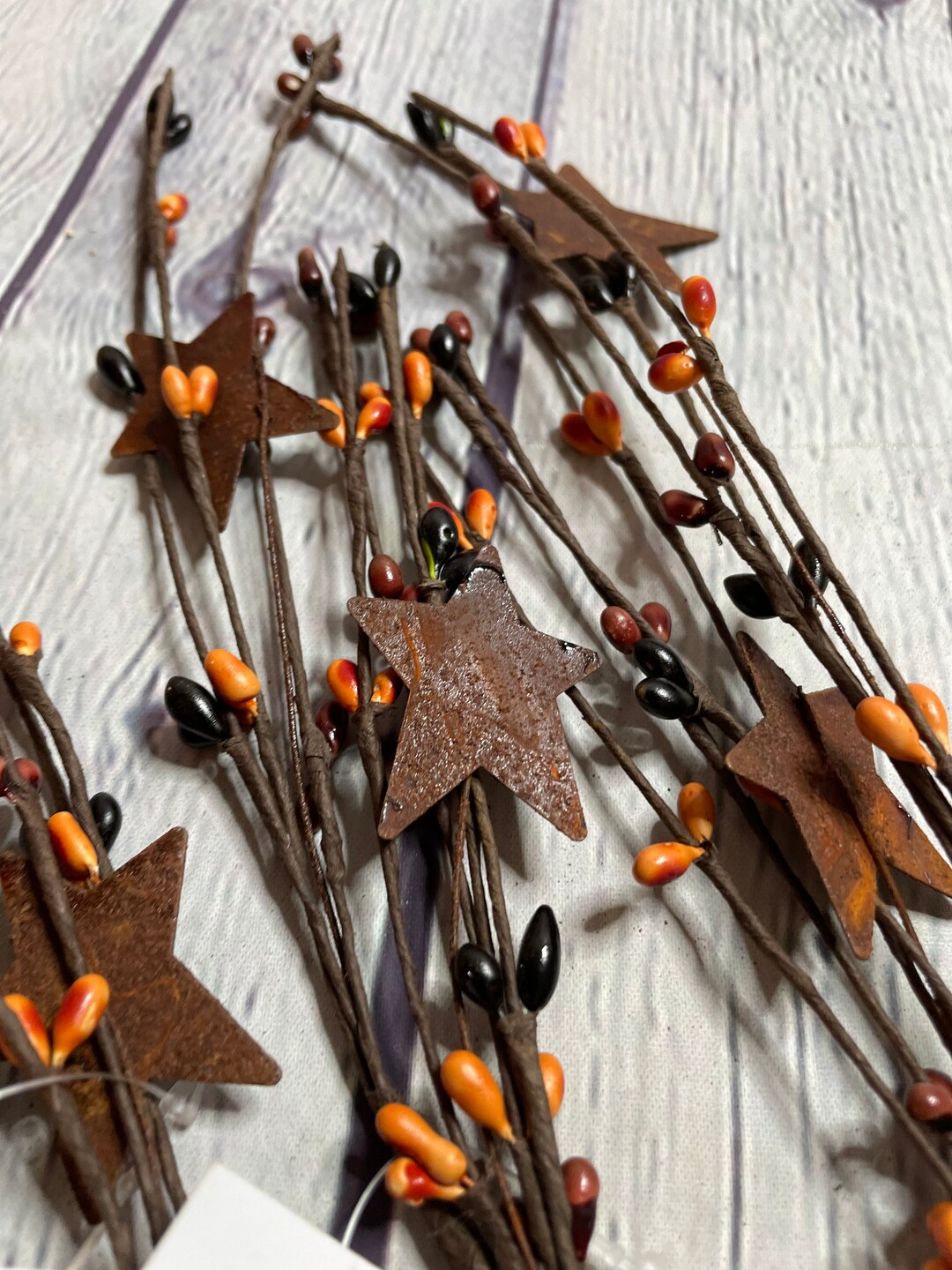 Pip Berry Sprig, Craft Supply, Farmhouse Style, Home Decor, Country ...