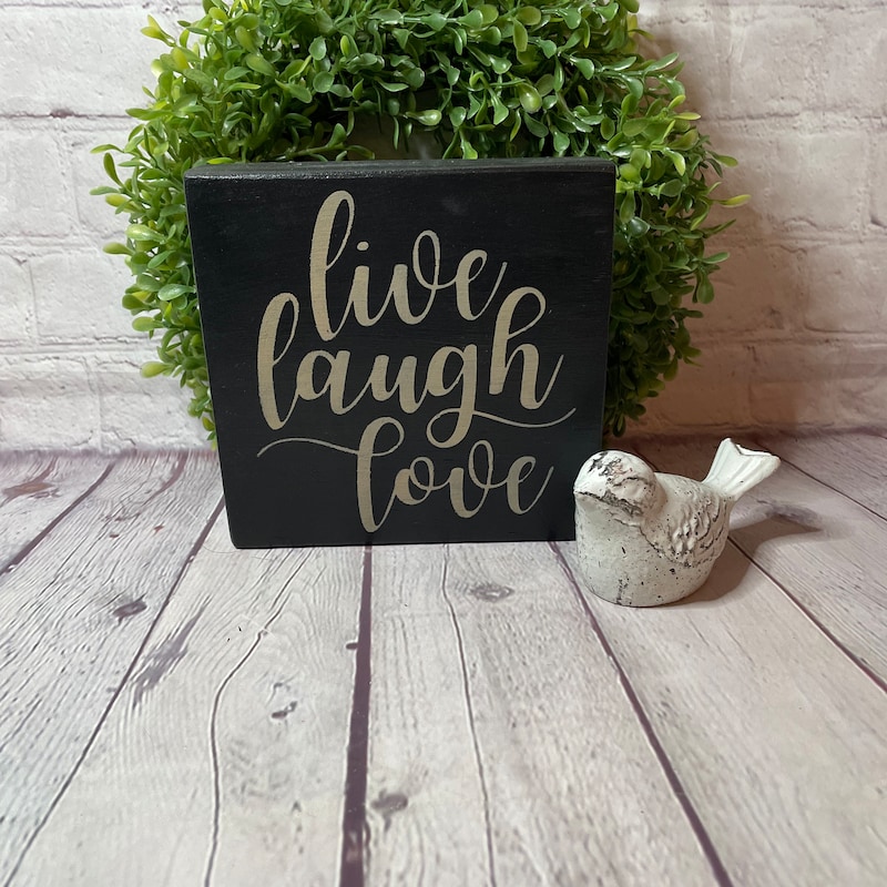 Live Laugh Love Signs - Etsy
