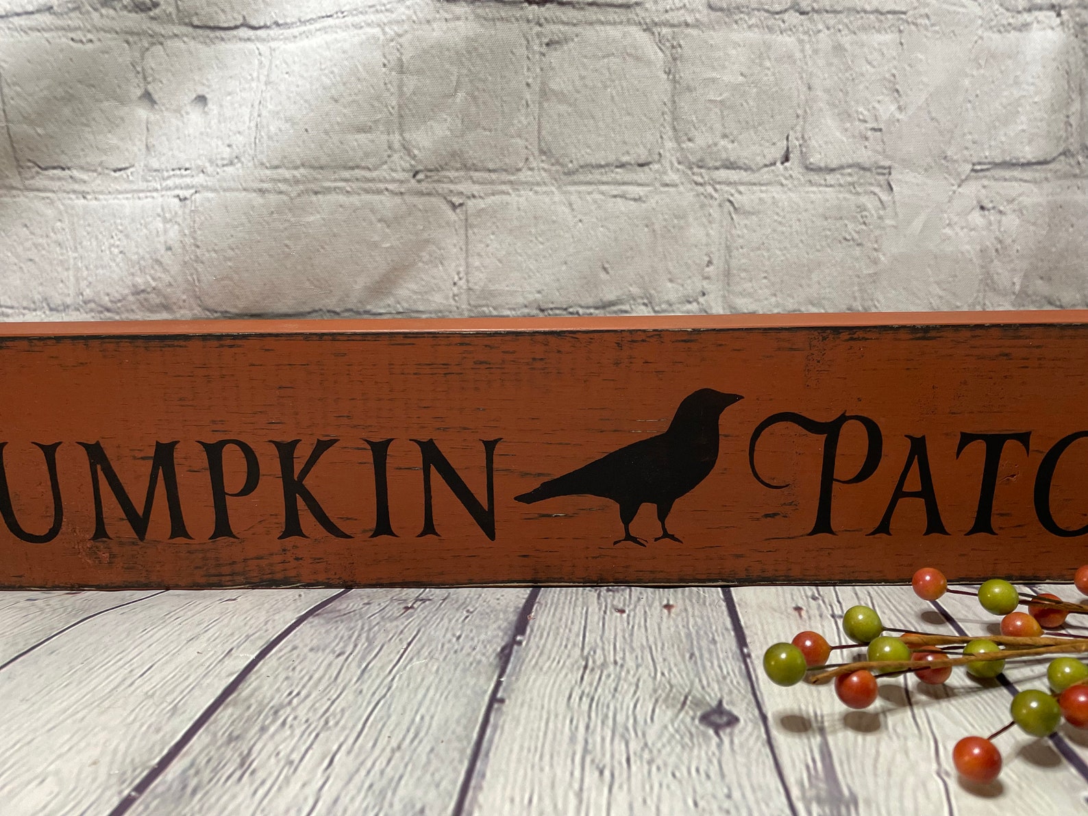 Pumpkin Patch Wood Sign, Halloween, Fall Decor, Home Decor, Primitive ...