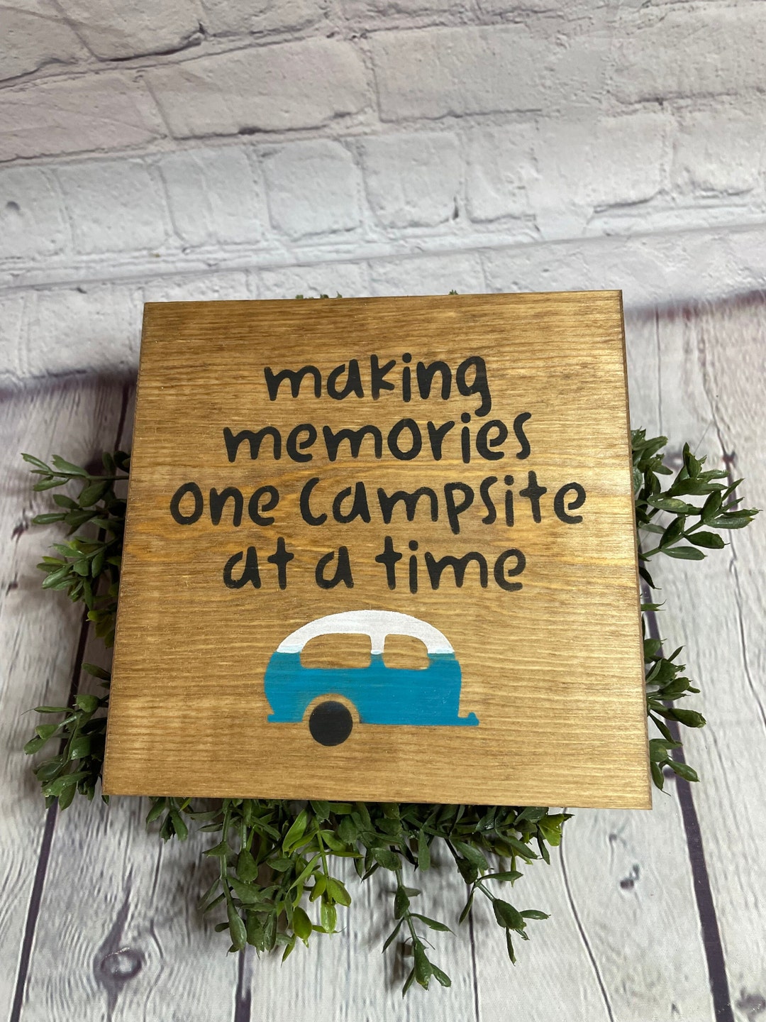 Camping Theme Sign, Camping Making Memories Wood Sign, Tiered Tray ...