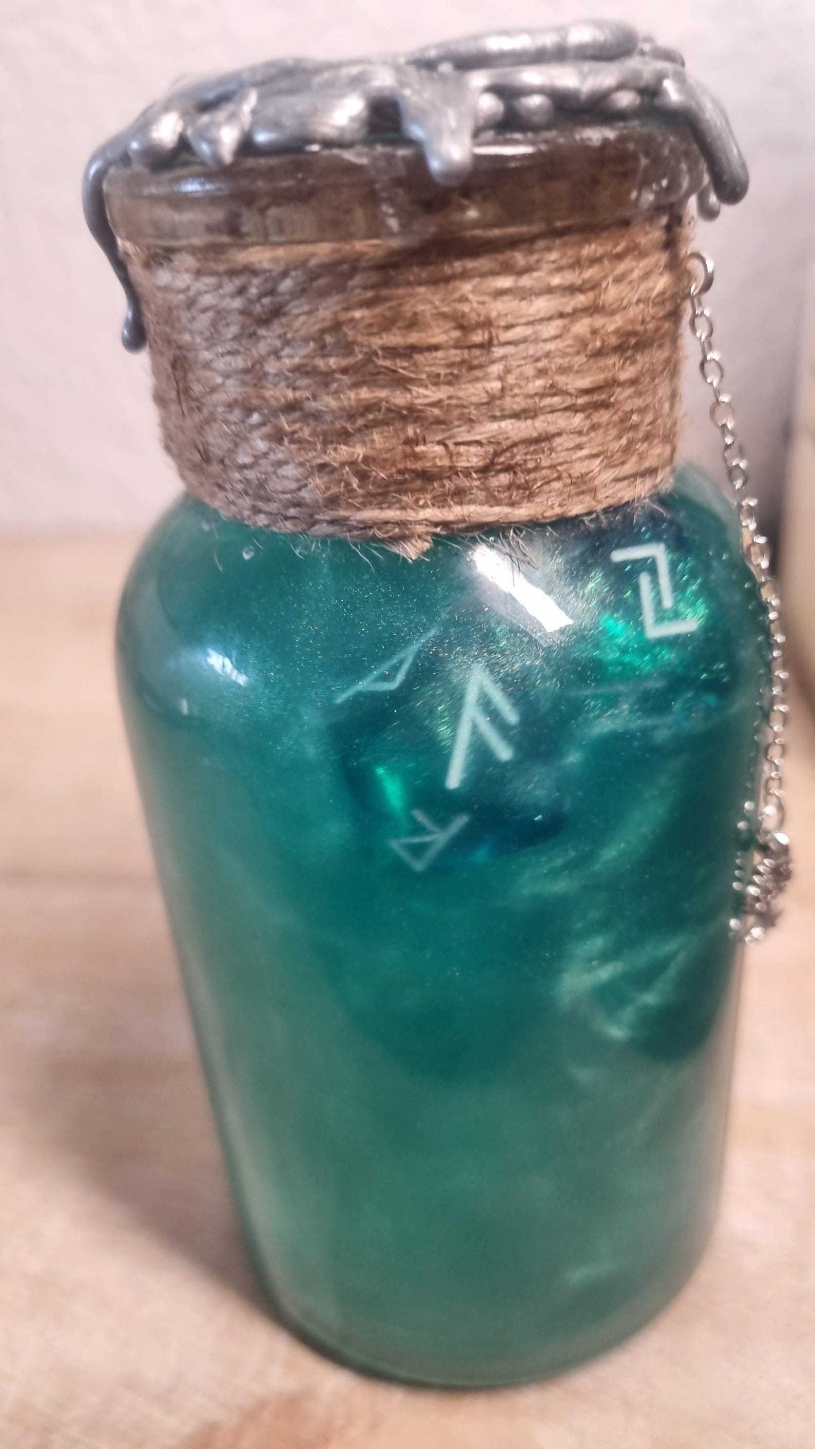 Rune Oracle Potion – Elder Futhark Rune Dice in Moving Liquid – Norse ...