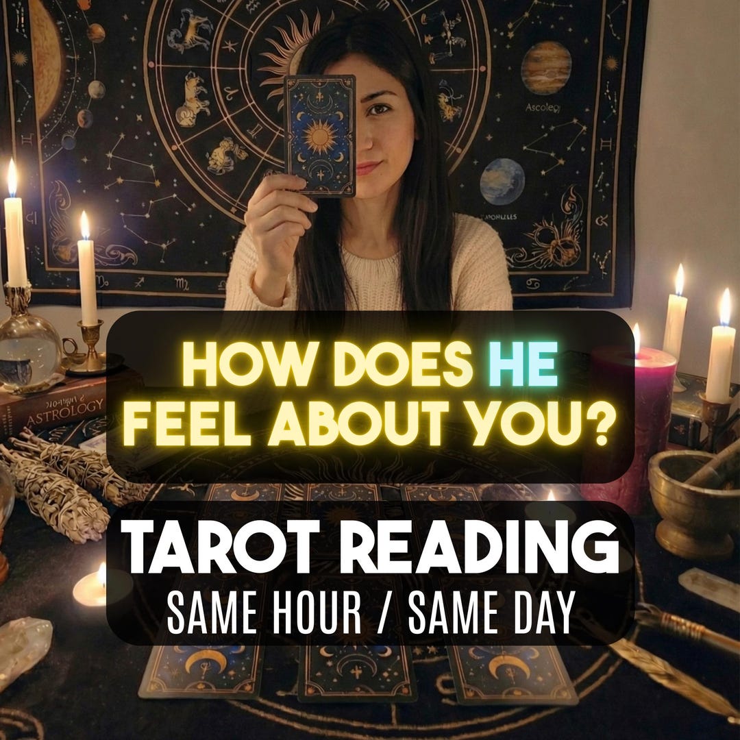 How Does He Feel About Me Tarot Reading, Same Hour Love Psychic Reading ...