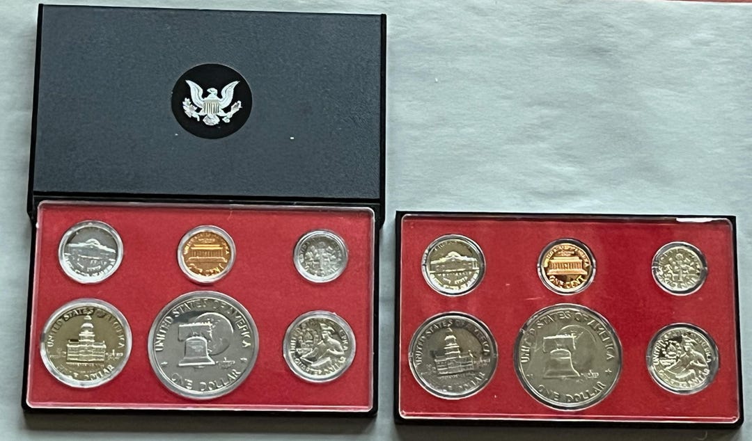 1976 United States Proof Sets – Lot of 2 – Original U.S. Mint Packaging ...