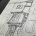 Vintage French Graphite Drawing, Vintage French Art - Etsy