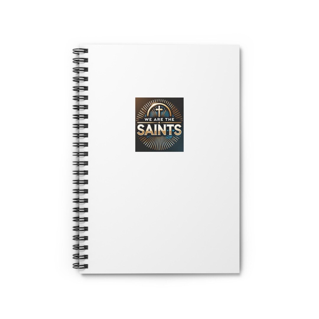 We Are the Saints Spiral Notebook | Ruled Journal - Etsy