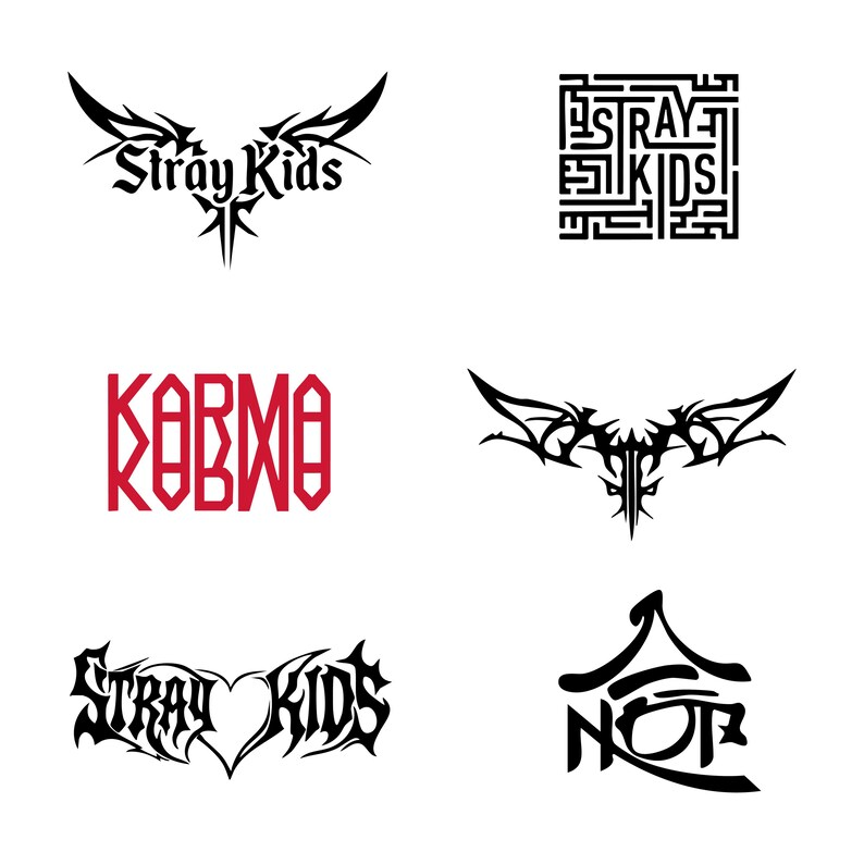 Kpop Stray Kids Logos | Kpop Cut Files | SVG, PNG and EPS File Instant ...