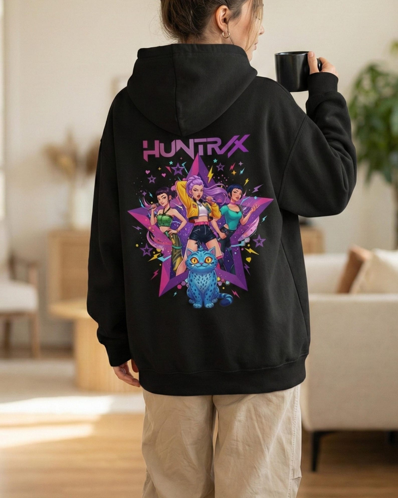 Huntrix Kpop PNG, Saja Girls Anime, Derpy Tiger Clipart, Demon Hunter ...