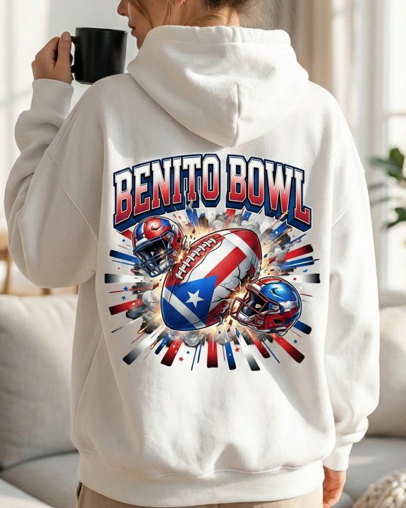 Benito Bowl PNG, Puerto Rico Football Logo, Boricua Sports Sublimation ...