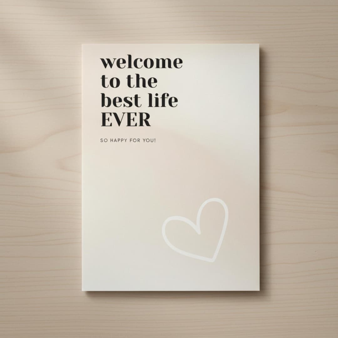 Baptism Card | Best Life Ever | Congratulations on Your Baptism ...