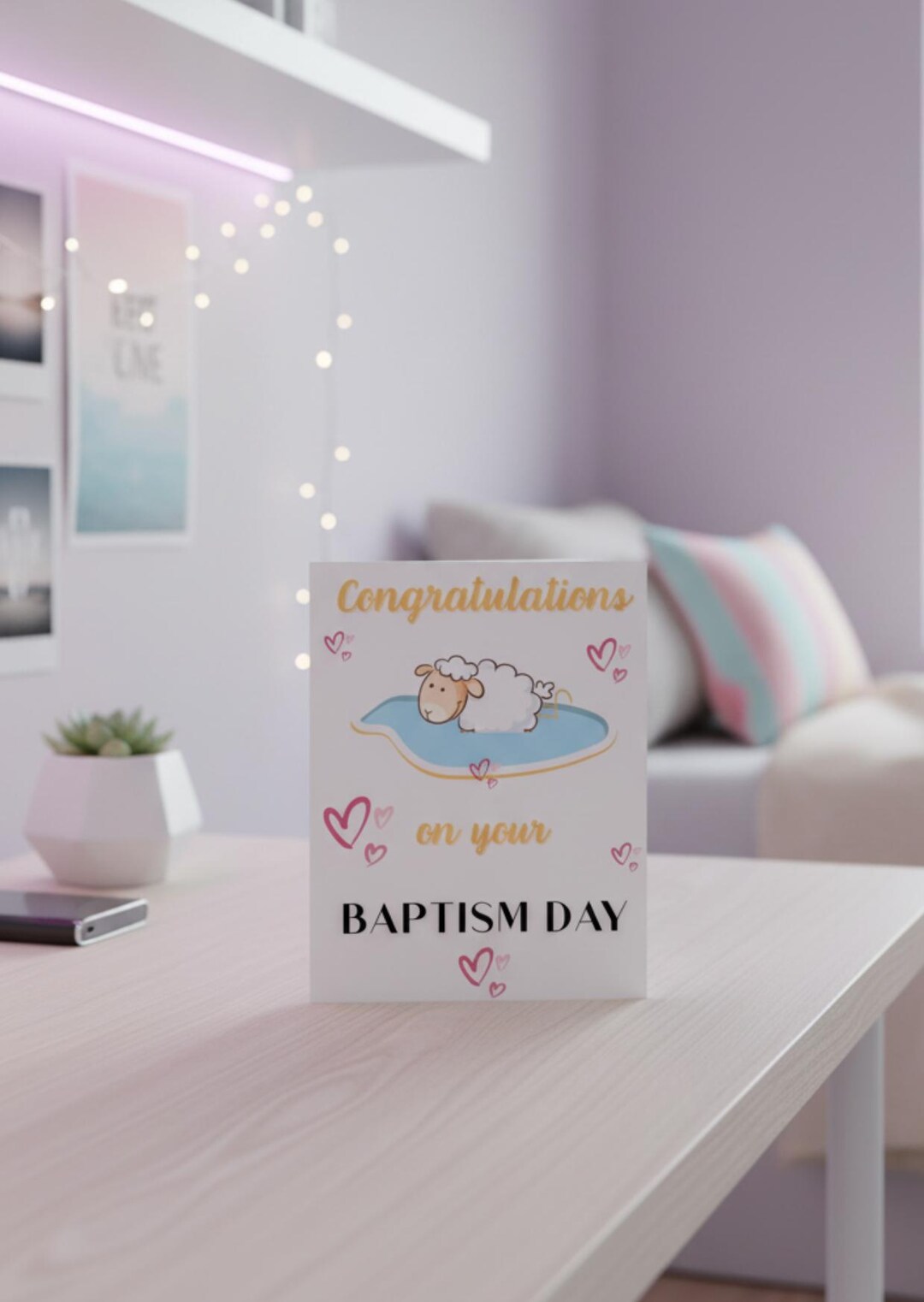 Baptism Card Printable | Congratulations on Your Baptism ...