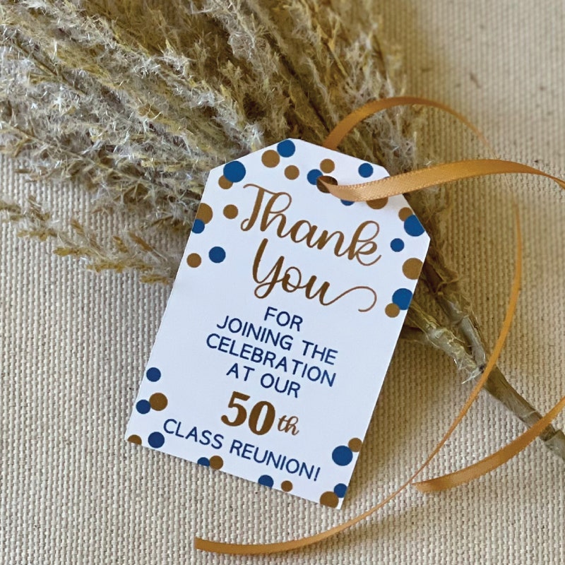 Thank You Reunion Cards - Etsy