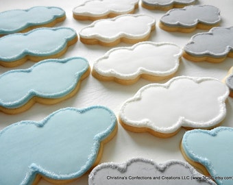 Cloud Sugar Cookies - Etsy