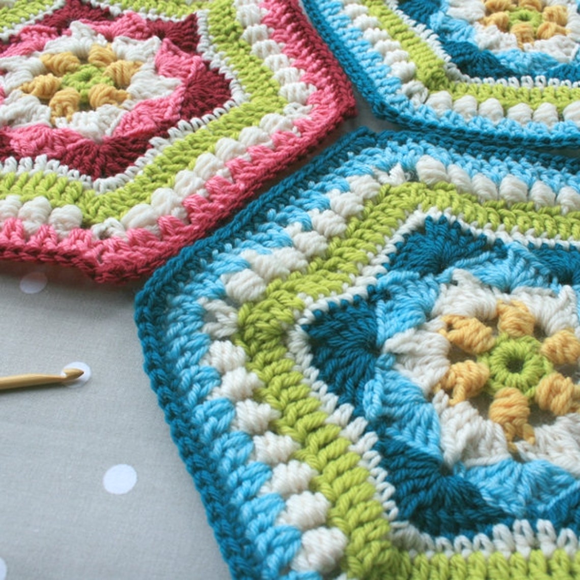Crochet Hexagon Pattern Shells and Clusters Hexagon PDF | Etsy