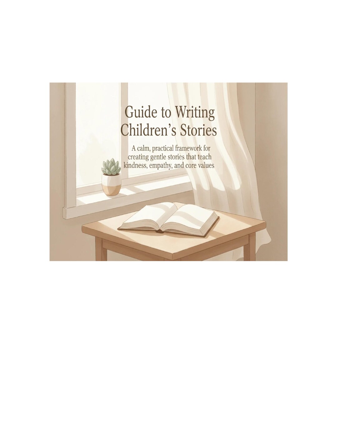 Step-by-step Guide to Writing Meaningful Children’s Stories | Values ...