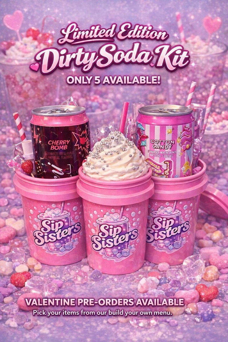 Limited Edition Dirty Soda Kit - Etsy