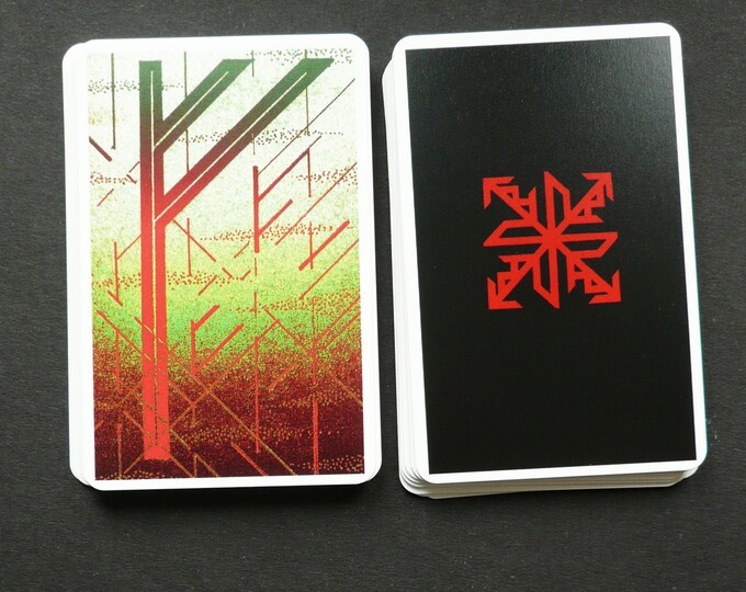 NEW 'the Bright Runes'. 33 Rune Card Set | Etsy