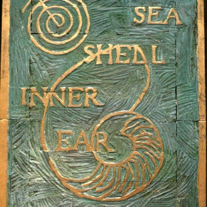Sea Shell: Inner Ear. Relief Sculpture. - Etsy
