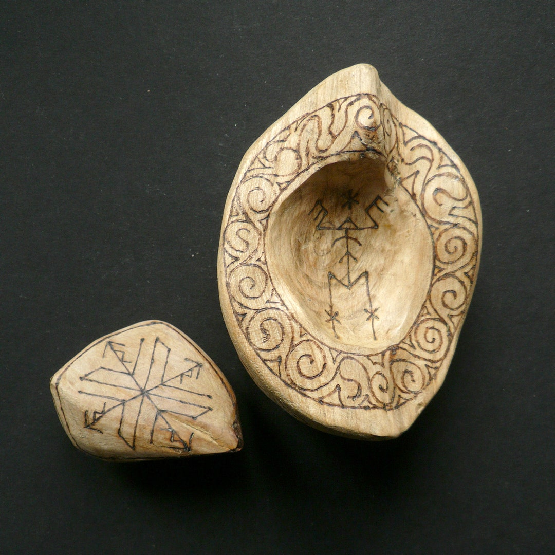 Cherry Spell Bowl With Blackthorn for Vitality and Peace - Etsy