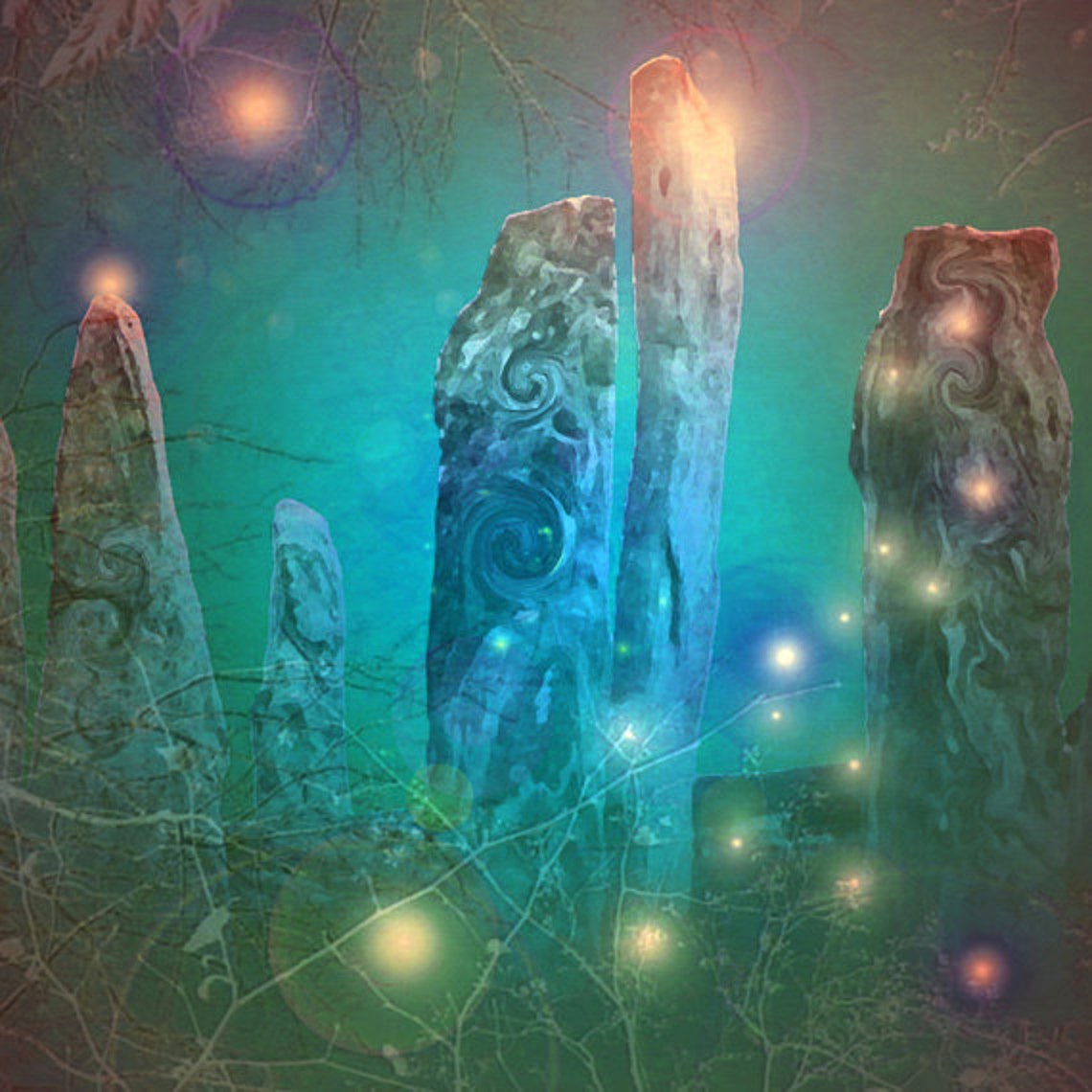 Magical Stones, Giclee Print, Limited Edition - Etsy