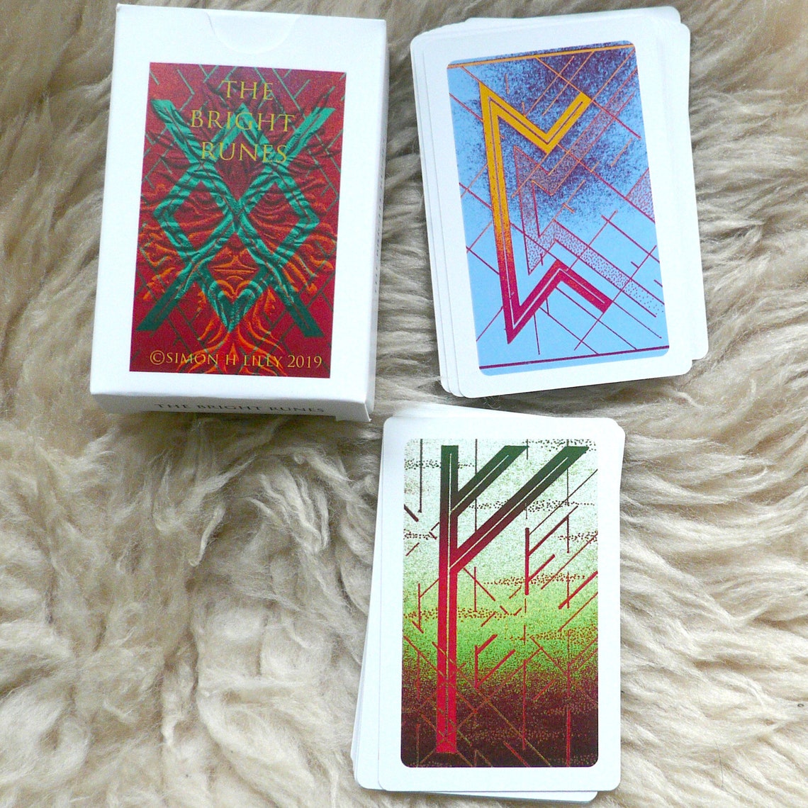 NEW 'the Bright Runes'. 33 Rune Card Set - Etsy