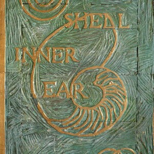 Sea Shell: Inner Ear. Relief Sculpture. - Etsy
