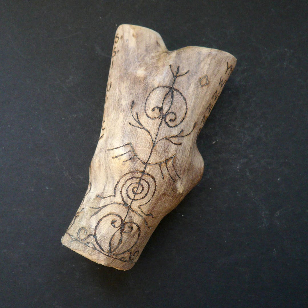 Elder Spirit Guardian Altar Sculpture : "myrddin Within the Earth ...