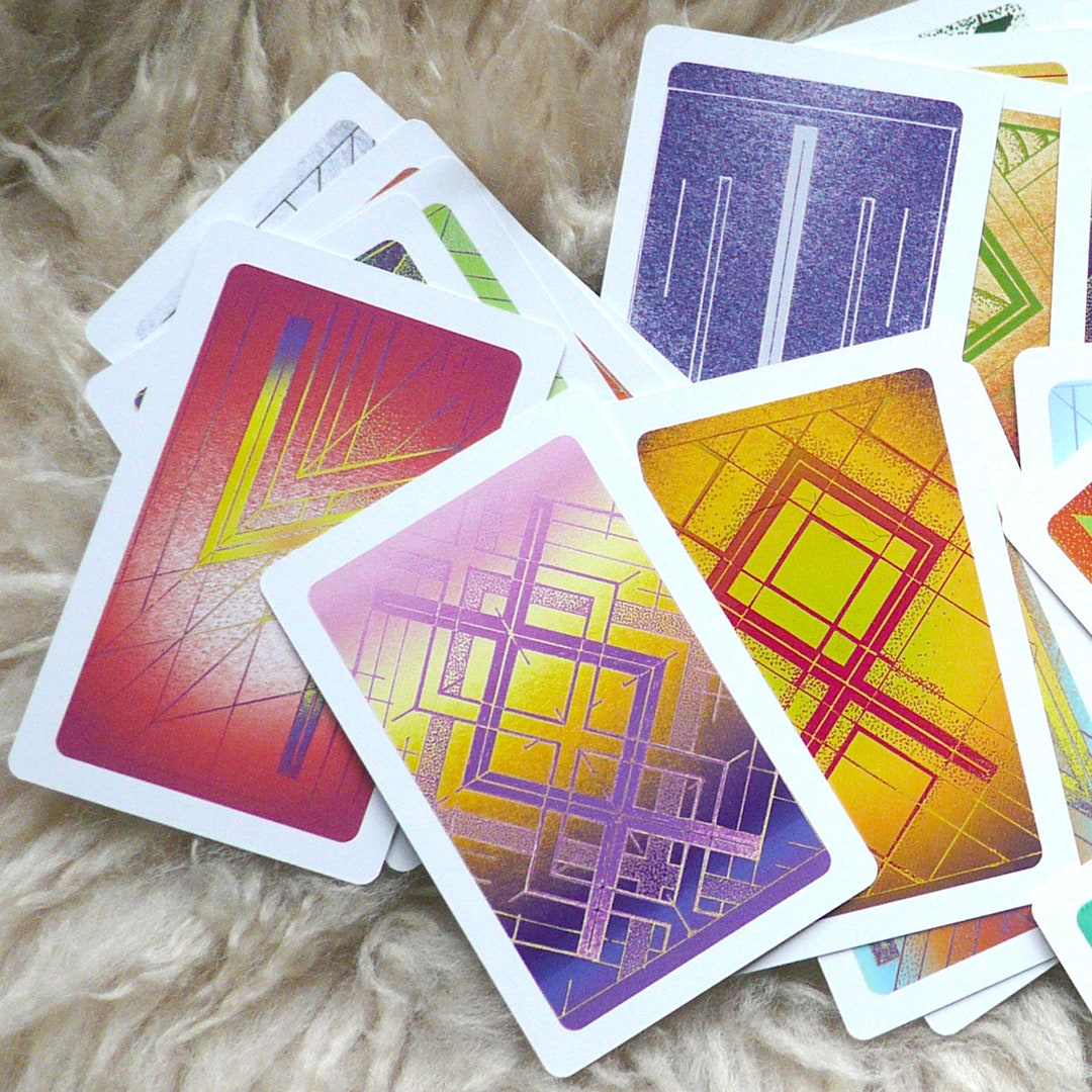 NEW! 'the Bright Runes'. 33 Rune Card Set - Etsy