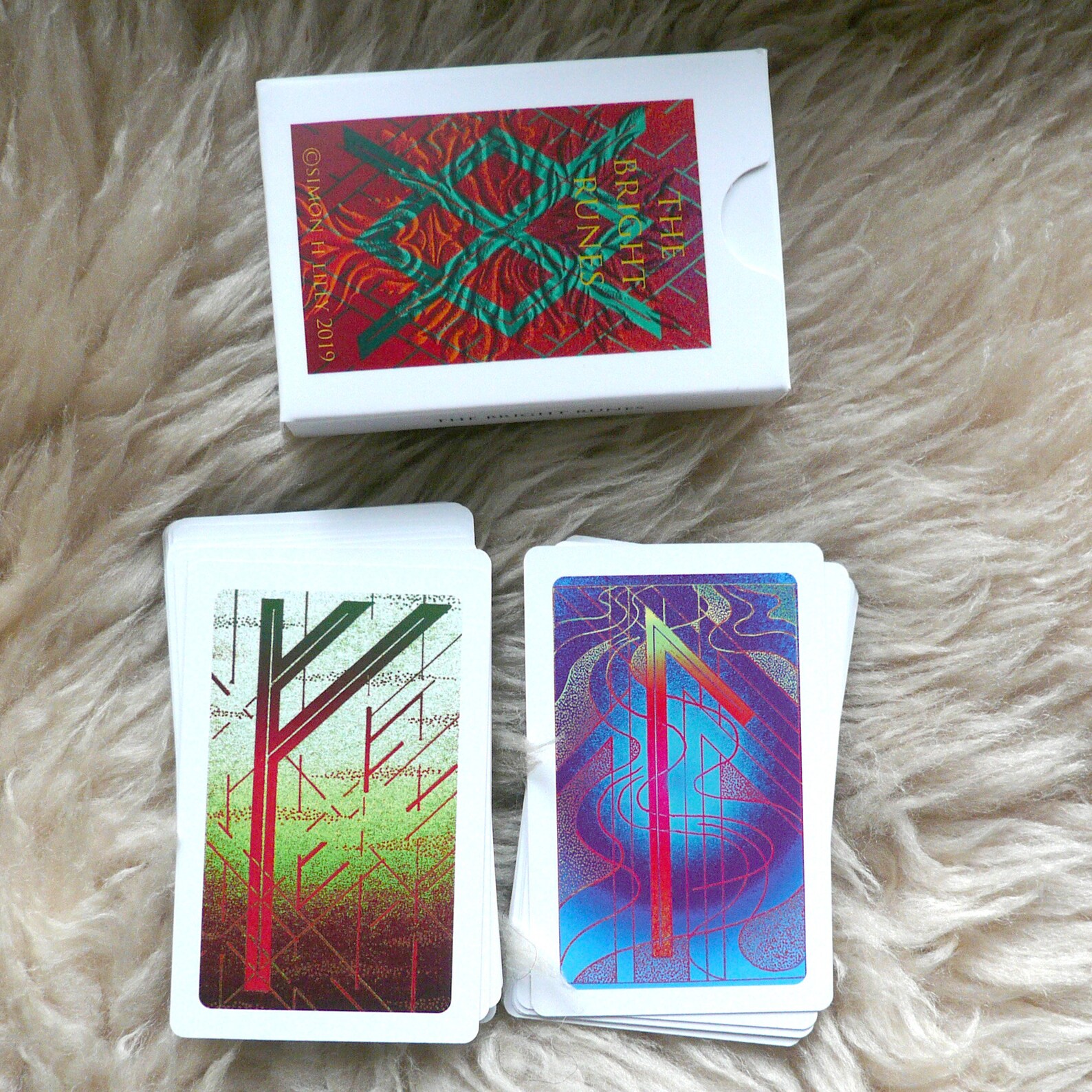 NEW 'the Bright Runes'. 33 Rune Card Set - Etsy