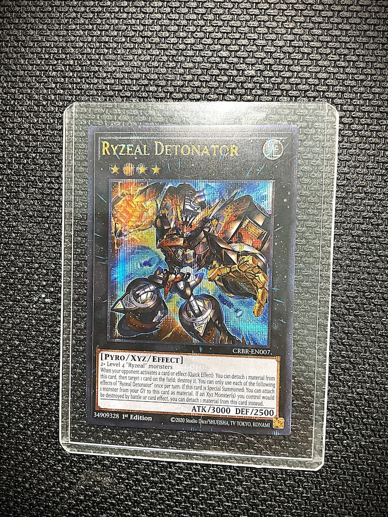 Ryzeal Detonator | Collectible Yu-gi-oh! Card Replica - Etsy