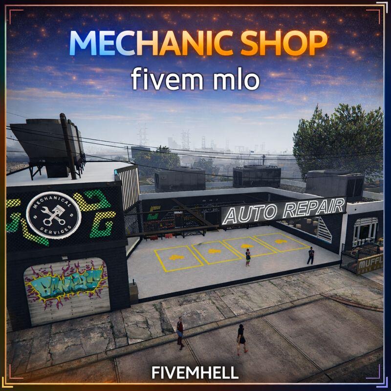 Fivem Mechanic Shops Mlo - Etsy