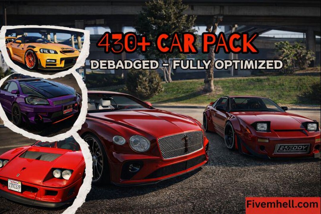Five-m Mlo | 450+ Debadged Car Pack | Fully Optimized | High Quality ...