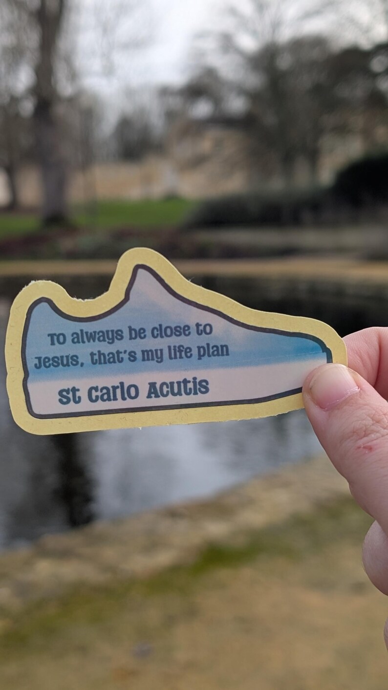 Catholic Stickers, St Carlo Acutis Quote - Etsy