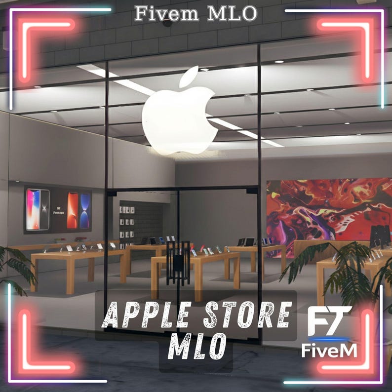 Fivem Apple Store MLO | Modern Tech Shop - Etsy Australia