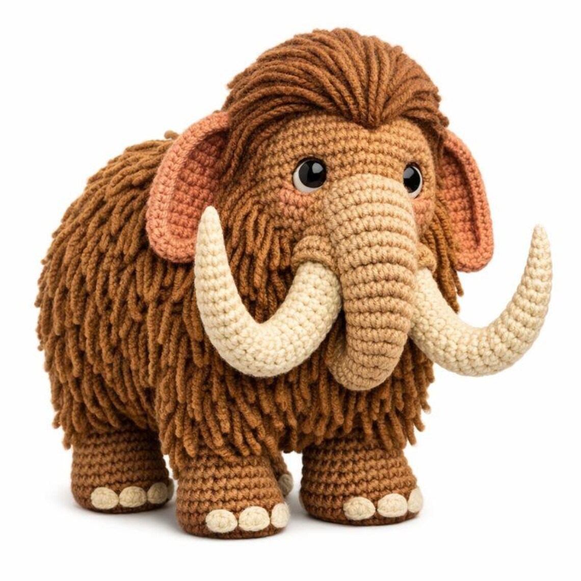 Crochet Mammoth Pattern PDF | Digital Download Amigurumi Toy Tutorial ...