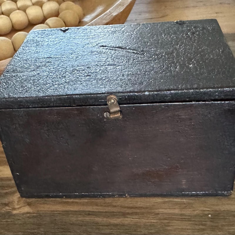 French Antique Wood Boxes - Etsy