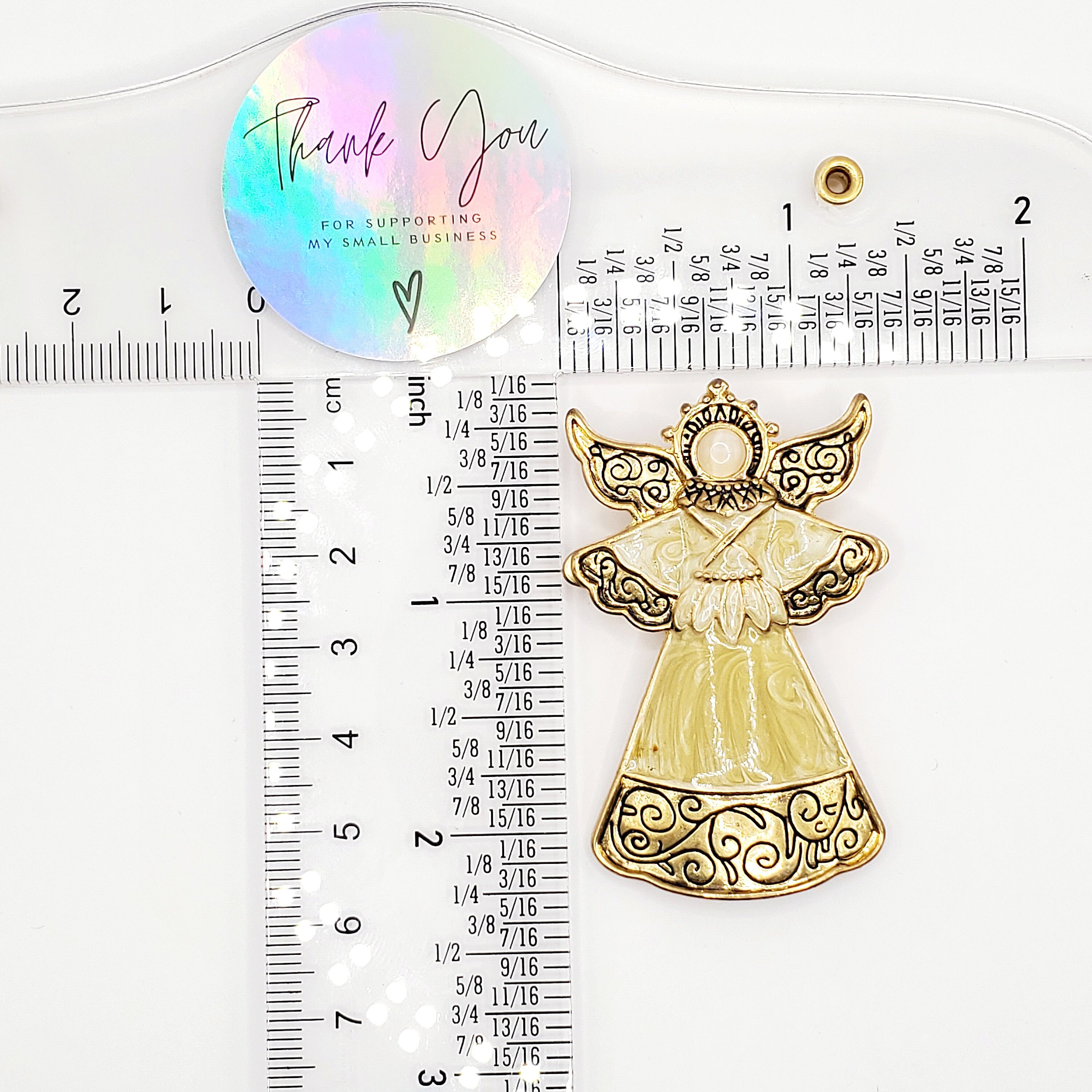 Vintage Angel Pin Brooch, Enamel Angel Brooch, Christmas Angel Pin ...